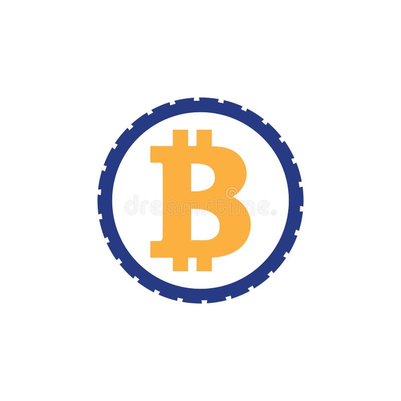 Bitcoin Crypto B Letter Logo Symbol Template Design Illustration Vector ...