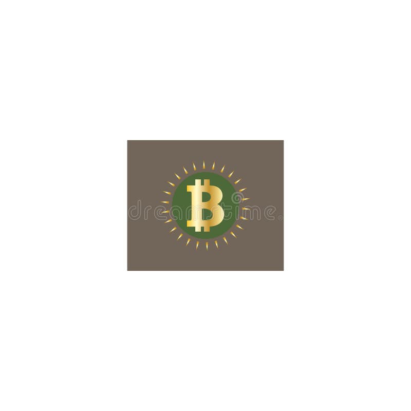 Bitcoin Crypto B Letter Logo Symbol Template Design Illustration Vector ...