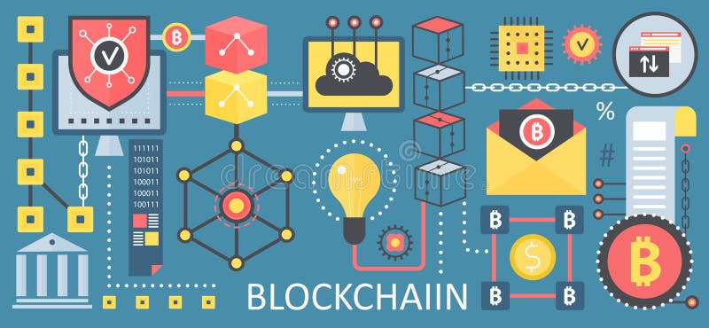 Blockchain Poster Stock Illustrations – 4,990 Blockchain Poster Stock ...