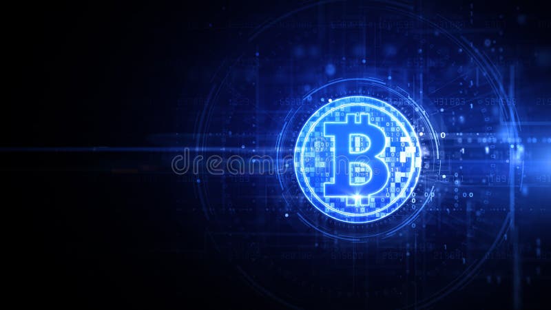 Bitcoin Cryptocurrency Digital Encryption, Digital Money Exchange ...