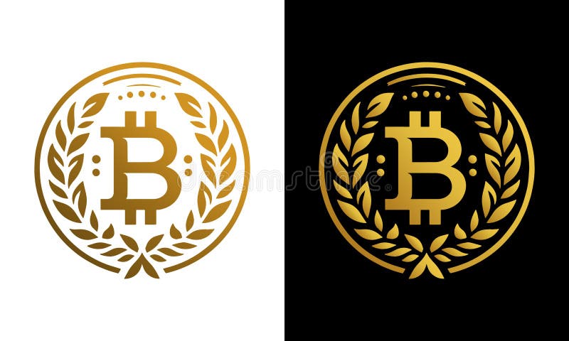 Bitcoin Cryptocurrency Logo As the Digital Currency of the Future ...