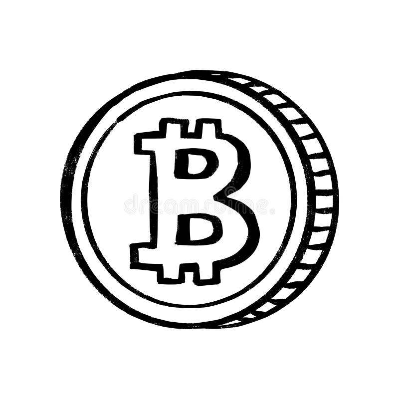 Bitcoin Digital Currency Value Sketch Stock Illustrations – 61 Bitcoin ...
