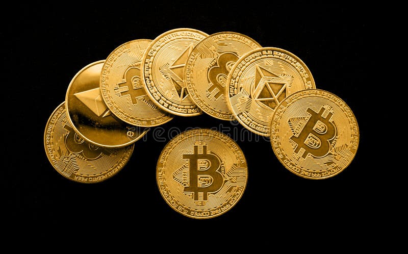 Bitcoin Cryptography Concept Digital Money Editorial Stock Photo ...