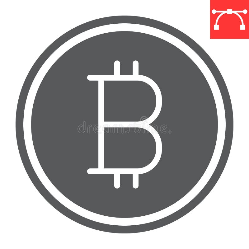 Bitcoin Logo Editable Stroke Stock Illustrations – 482 Bitcoin Logo Editable Stroke Stock ...