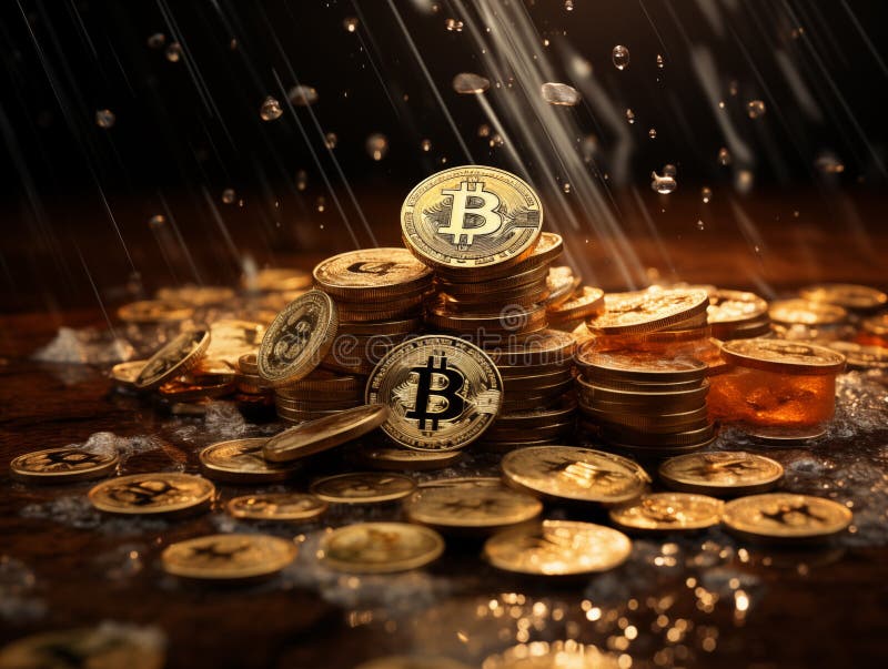 Cryptocurrency Rain Stock Illustrations – 2,092 Cryptocurrency Rain ...
