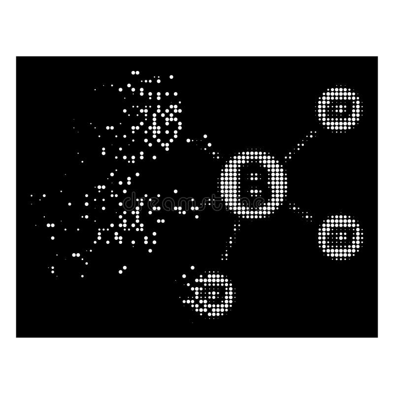 Halftone Bitcoin Dash Network Stock Illustrations – 4 Halftone Bitcoin ...