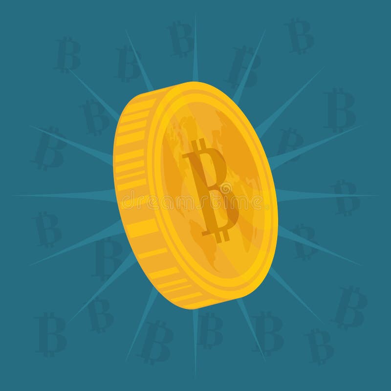 Bitcoin Design Elements and Labels Stock Vector - Illustration of clip ...