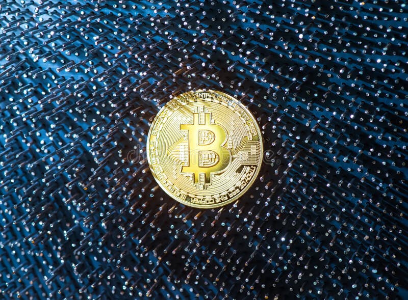 Bitcoin digital currency stock photo. Image of illegal - 109525382