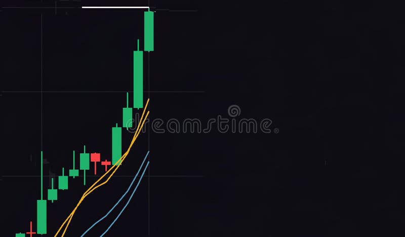 Bitcoin and Ethereum Cryptocurrency Growth Chart, Copyspace Stock Photo ...