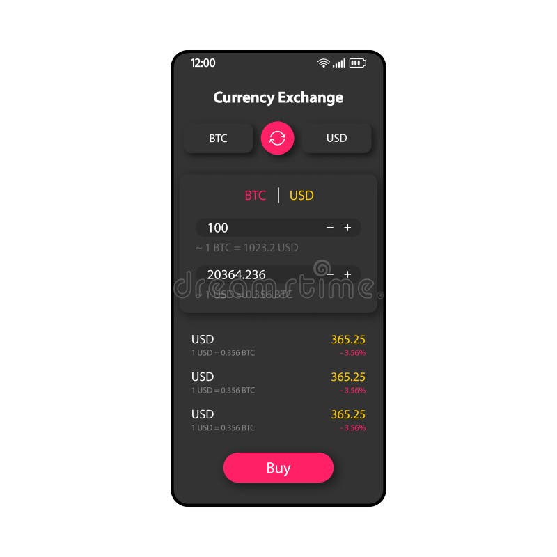 Cryptocurrency Converter Stock Illustrations – 68 Cryptocurrency ...