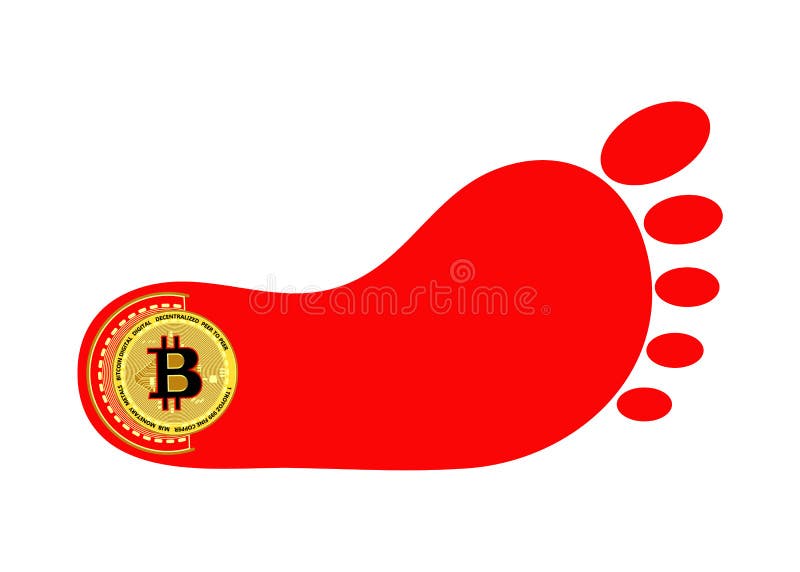 Bitcoin Footprint. a Trace in the History of Cryptocurrencies. Bitcoin ...