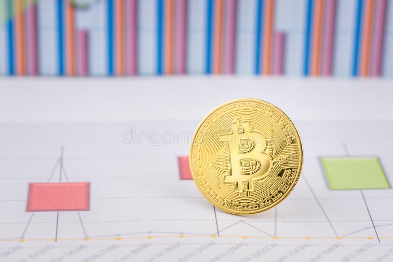 Bitcoin Gold Coin Cryptocurrency Physical Coin Stock Photo - Image of ...