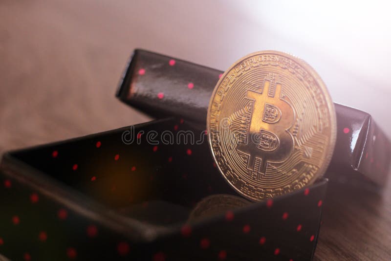 Bitcoin Gold Coin and Book so Close Stock Photo - Image of gold, global ...