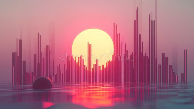 Bitcoin Growth Chart in 8K Resolution with Minimalistic Design Stock ...