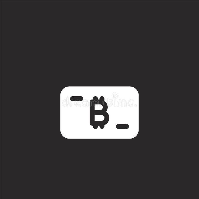 Bitcoin Icon. Filled Bitcoin Icon for Website Design and Mobile, App ...