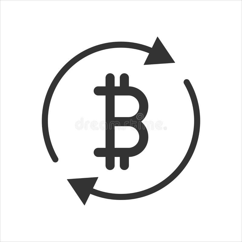 Bitcoin Icon Sign Payment Symbol. Cryptocurrency Logo. Simple Vector ...