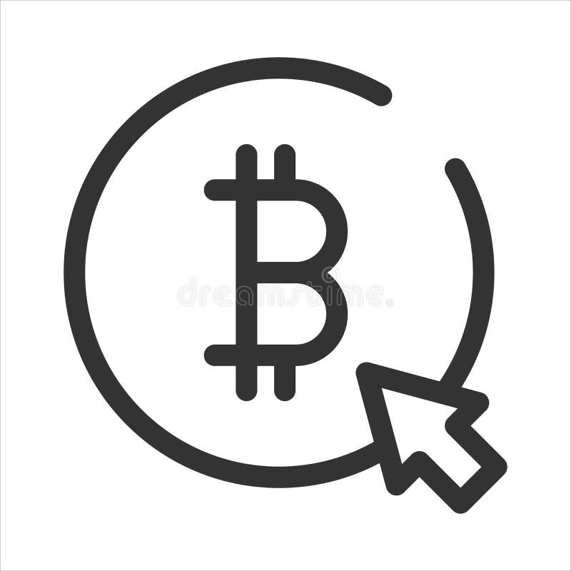 Bitcoin Icon Sign Payment Symbol. Cryptocurrency Logo. Simple Vector ...