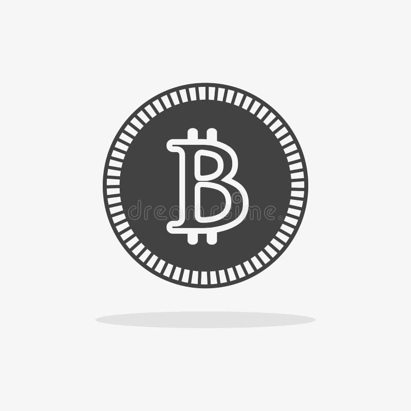 Bitcoin Icon. Vector Illustration Style is Flat Iconic Symbols. Stock ...