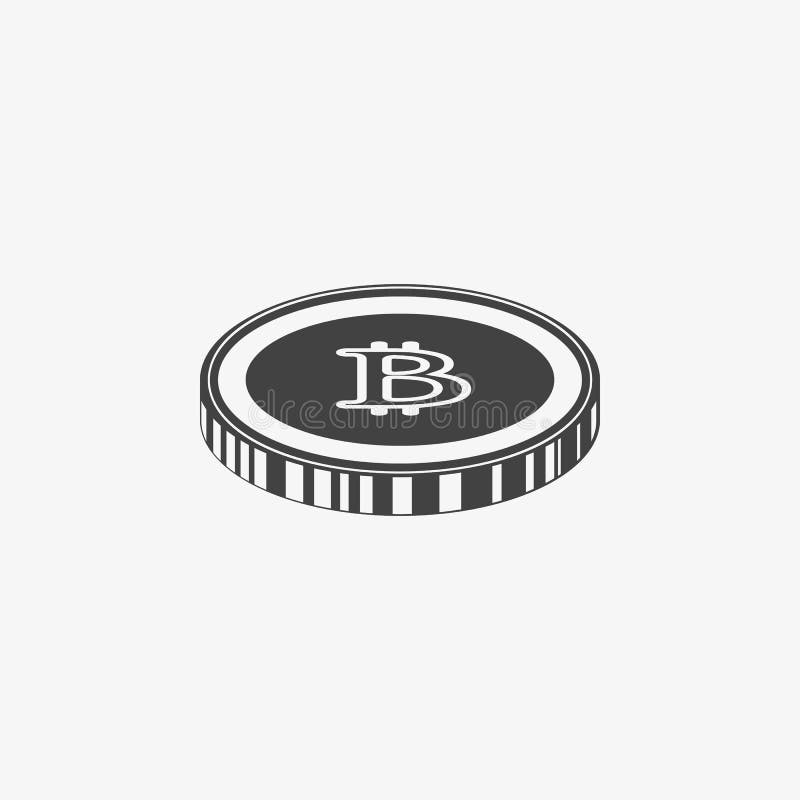 Bitcoin Icon. Vector Illustration Style Is Flat Iconic Symbols. Stock ...