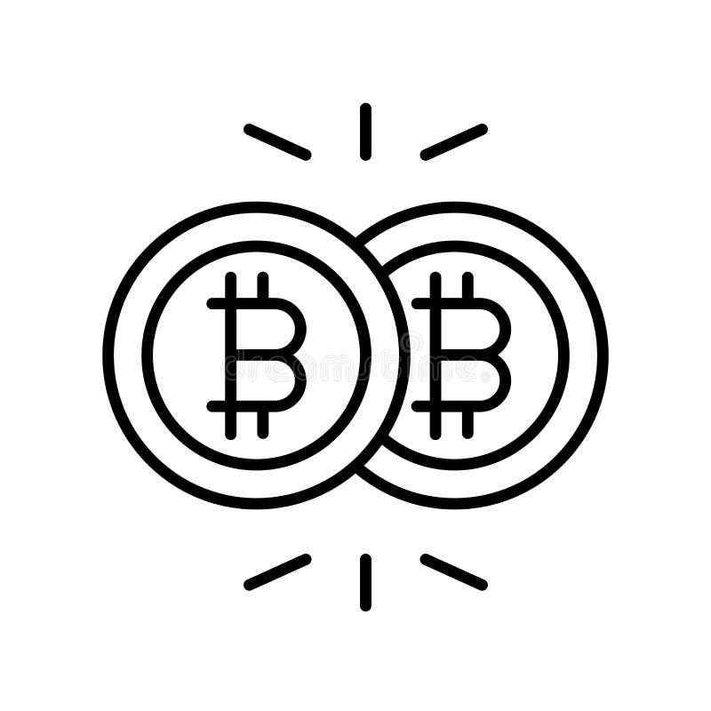 Bitcoin Outline Transparent Stock Illustrations – 636 Bitcoin Outline ...