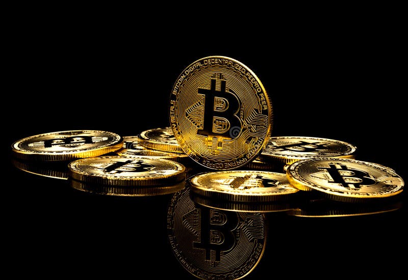 Bitcoin stock image. Image of gold, banking, cryptography - 37541875