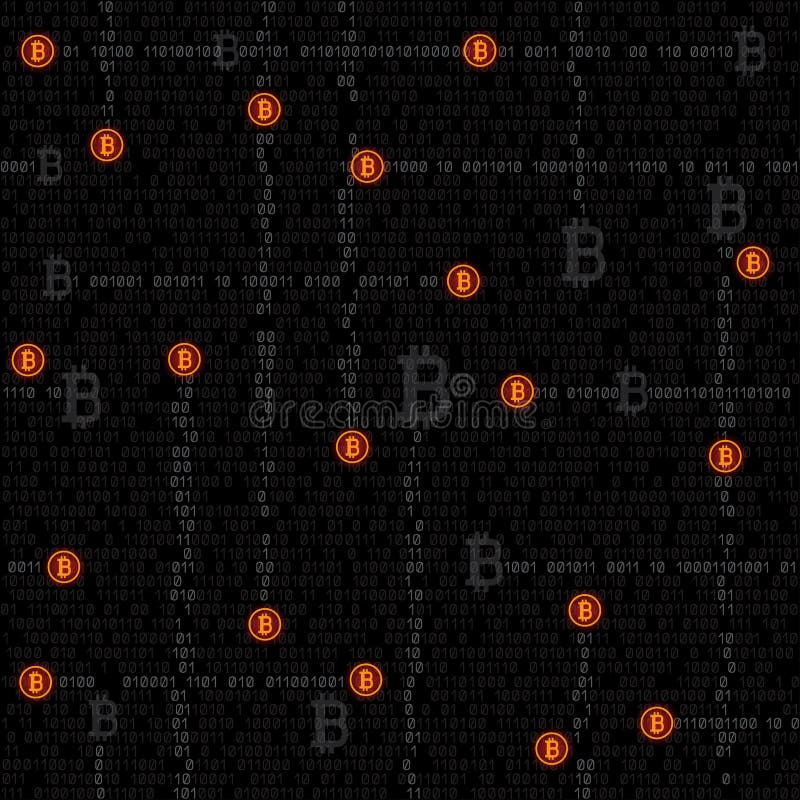 Bitcoin code hacker skull stock vector. Illustration of criminal ...