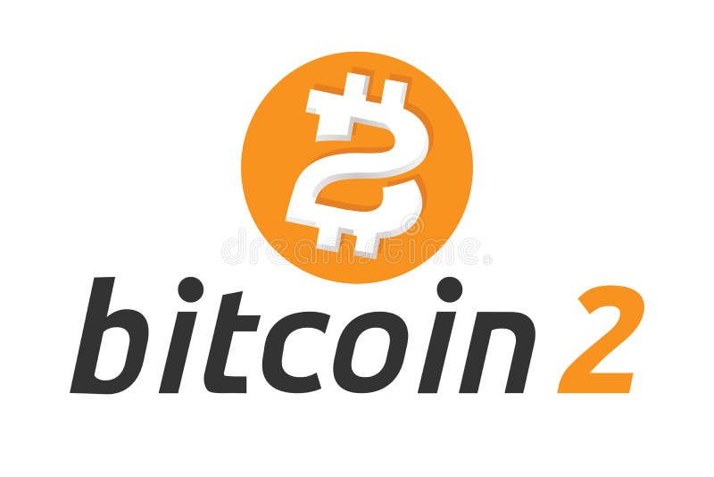 Bitcoin 2 Logos Vector Logo Text Icon Author S Development Editorial ...