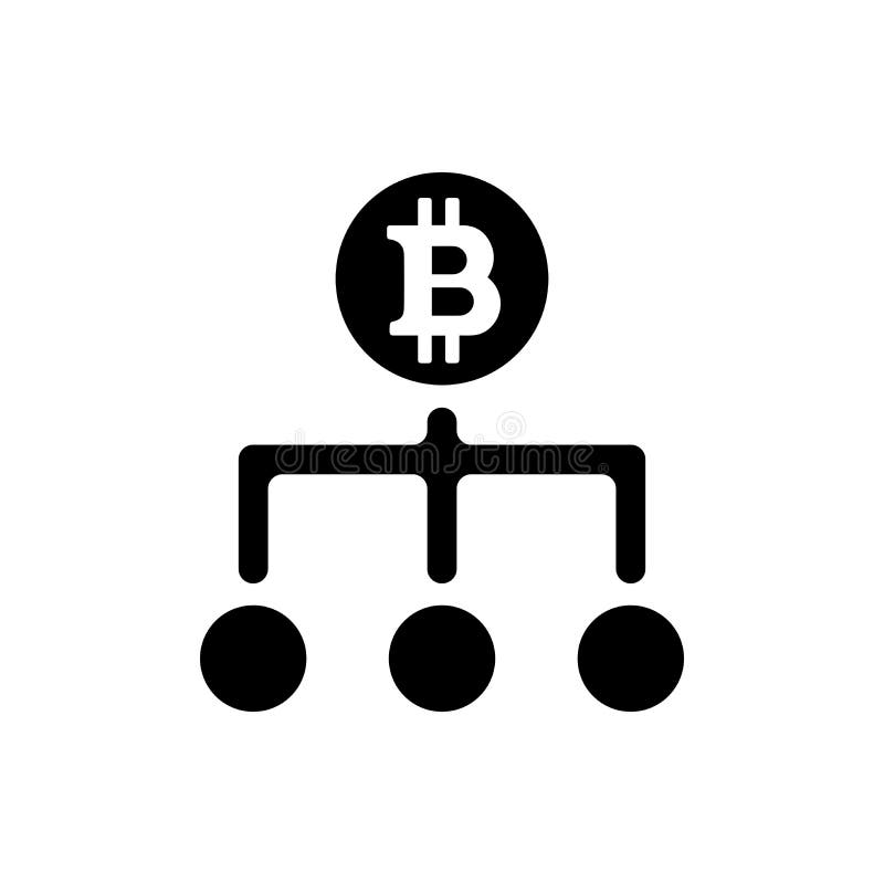Bitcoin Mark Icon Vector Illustration Stock Vector - Illustration of ...