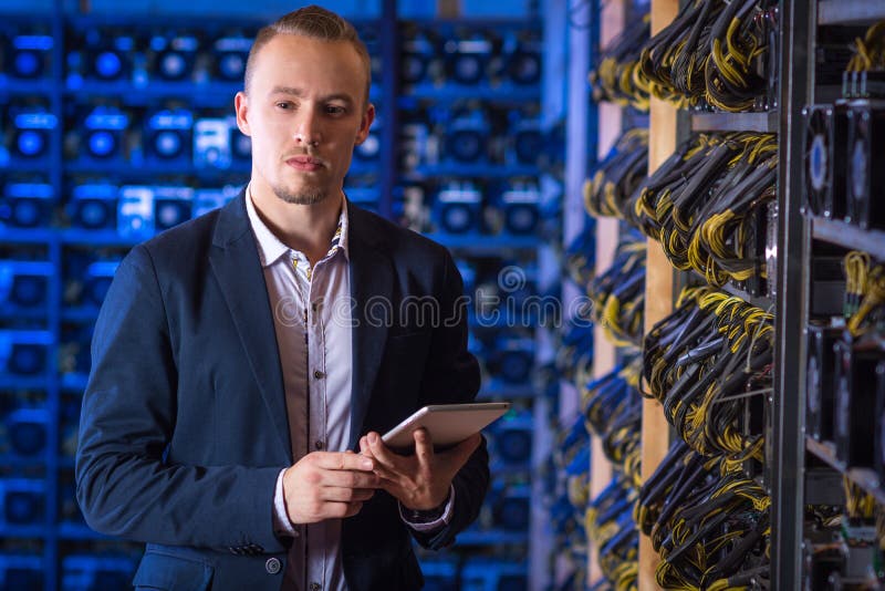 Bitcoin miner farm stock photo. Image of cryptocurrency - 103979262