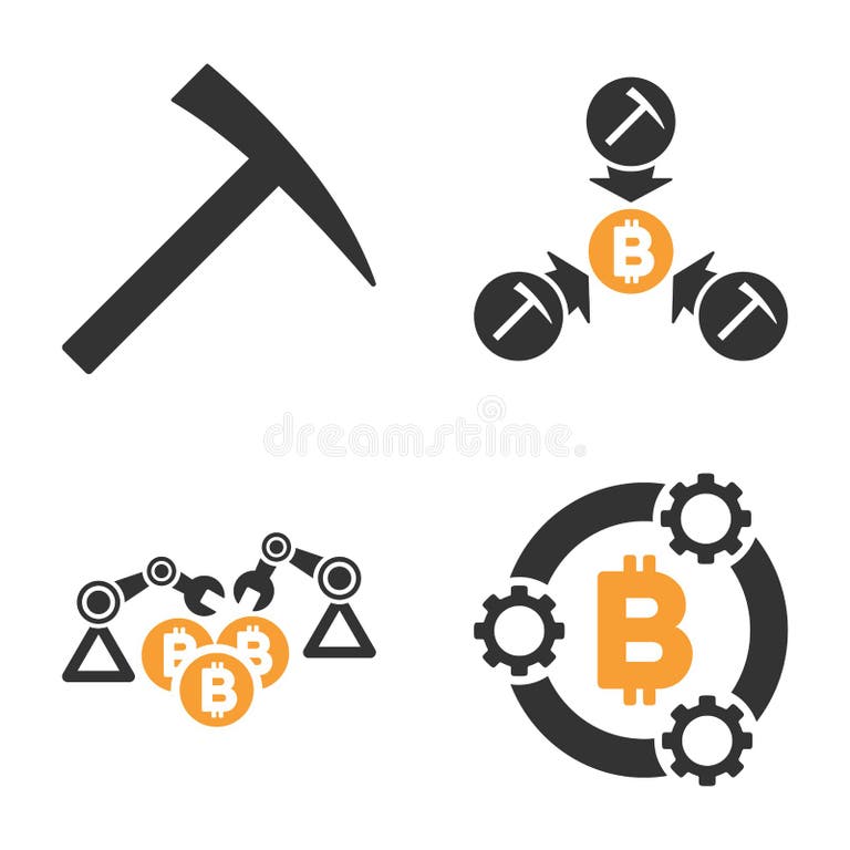 Mining Icon Set Stock Illustrations – 31,450 Mining Icon Set Stock ...