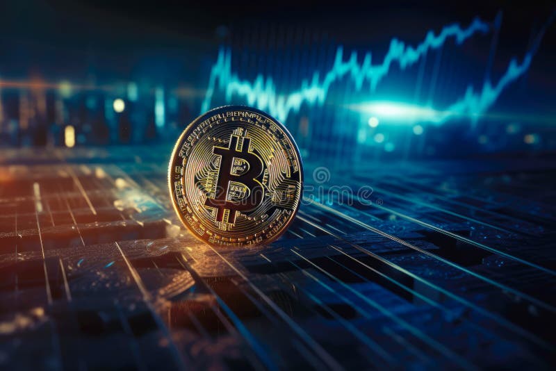 Bitcoin Trading Illustration Stock Illustration - Illustration of trade ...