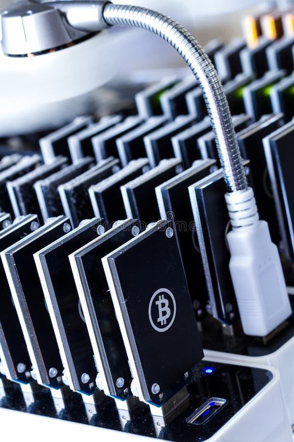 Bitcoin mining stock photo. Image of mining, hashcash - 286529230