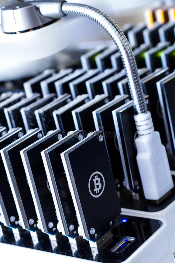 Bitcoin mining stock photo. Image of mining, hashcash - 286529230
