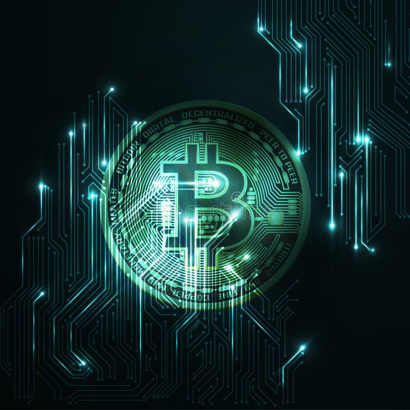 Bitcoin Neon Coin. Vector Eps10 Isolated Illustration. Stock Vector ... Bitcoin Neon Coin. Vector Eps10 Isolated Illustration. Stock Vector ...