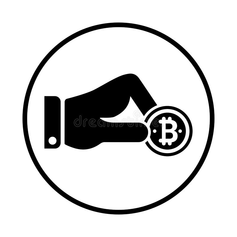 Bitcoin Payment Gateway Icon Stock Vector - Illustration of sign ...