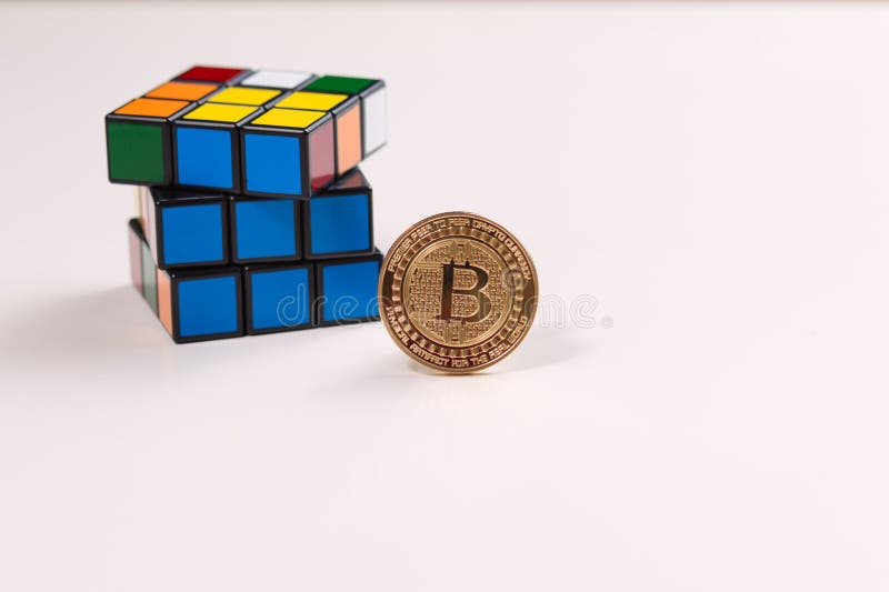 Bitcoin puzzle editorial stock image. Image of finance - 97012674
