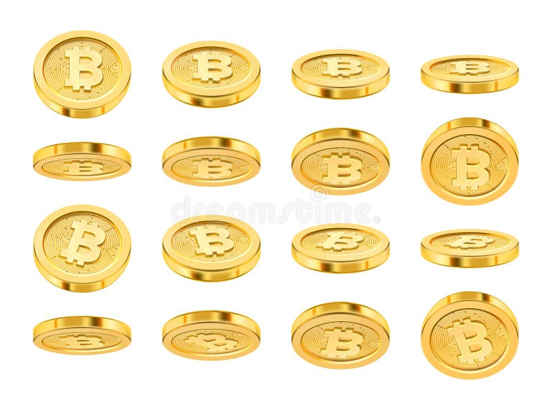 Bitcoin 3d Realistic Icon Stock Illustrations – 823 Bitcoin 3d ...