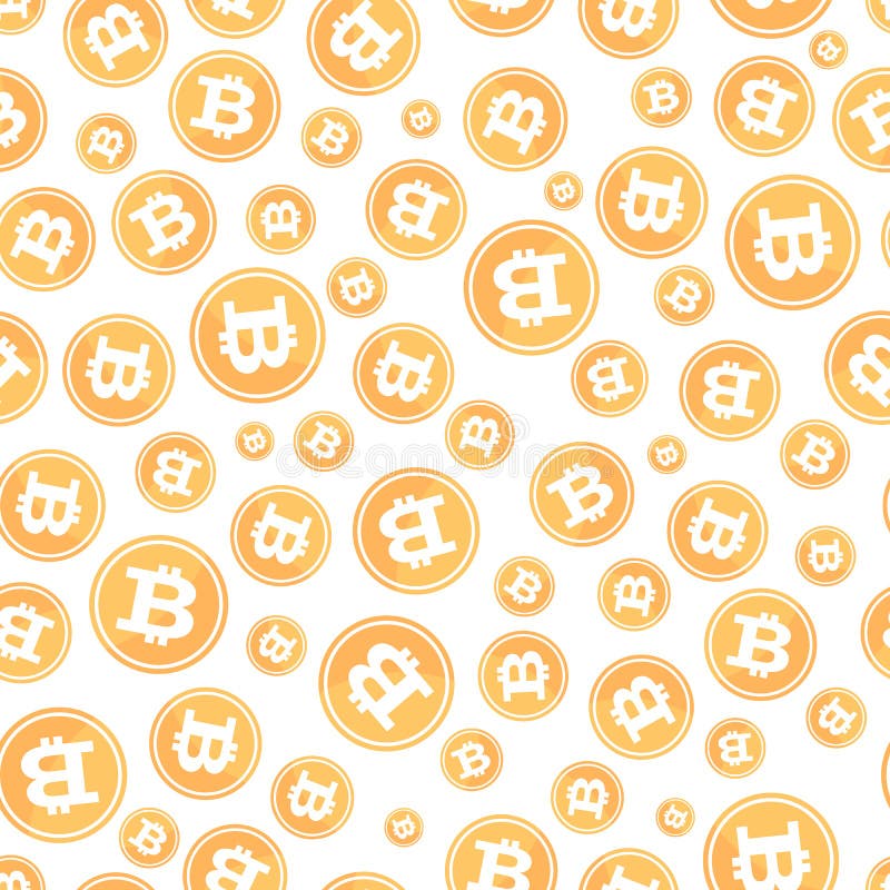 Bitcoin Seamless Pattern Vector Illustration Stock Vector ... Bitcoin Seamless Pattern Vector Illustration Stock Vector ...