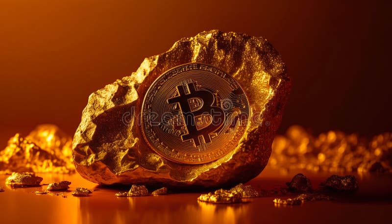 Bitcoin in Stone - Stay Ahead of the Game with this Photo of BTC S ...