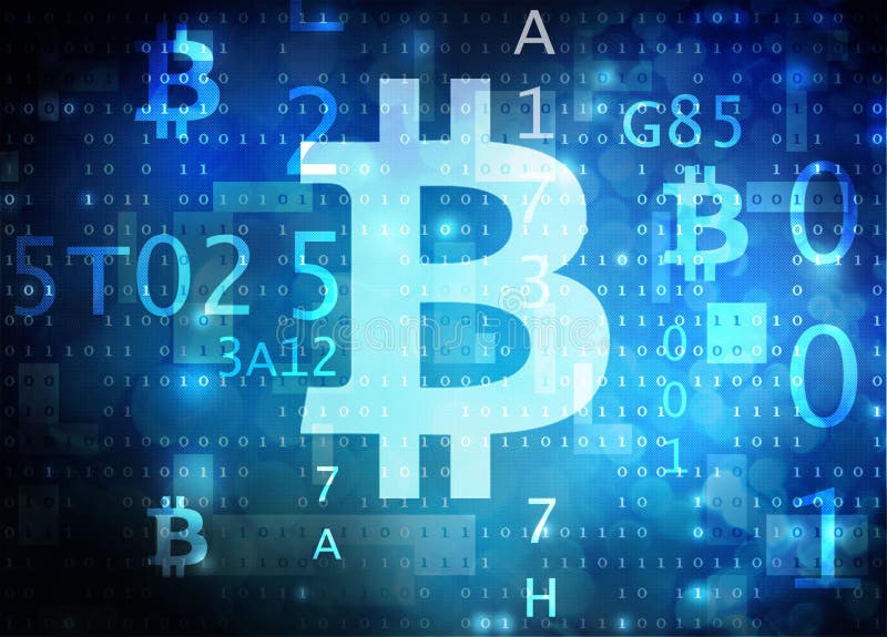 Bitcoin price stock illustration. Illustration of concept - 43055453