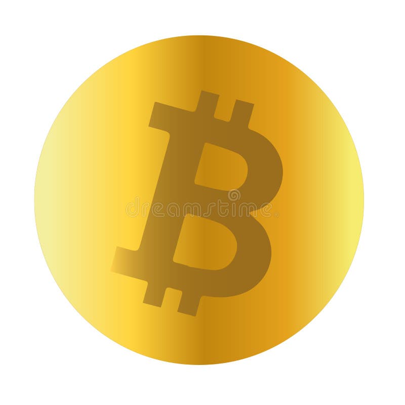 Bitcoin symbol vector icon stock vector. Illustration of exchange ...