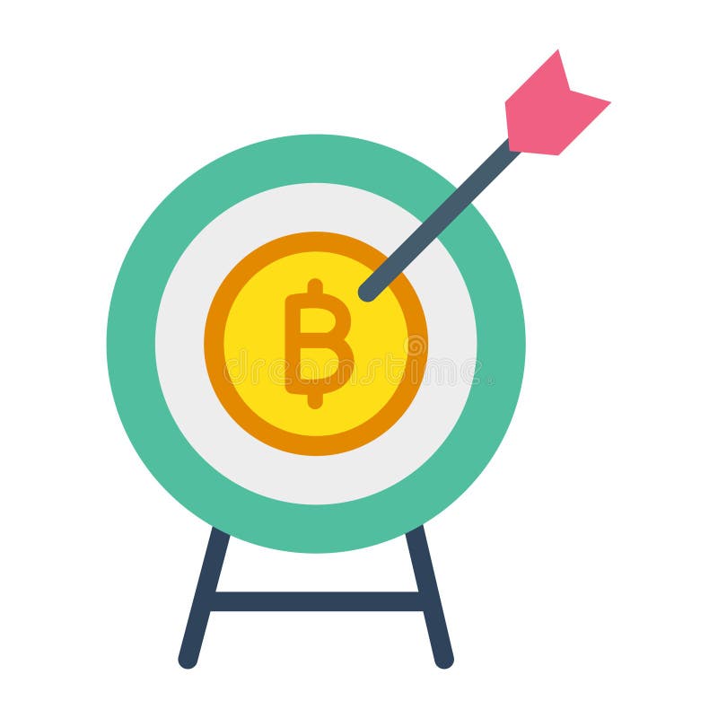 Bitcoin Target Stock Illustrations – 1,444 Bitcoin Target Stock ...