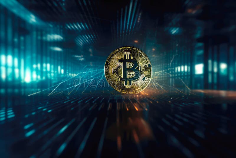 Bitcoin Trading Illustration Stock Illustration - Illustration of ...