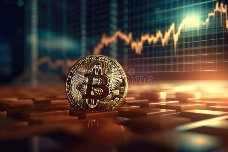 Bitcoin Trading Illustration Stock Illustration - Illustration of ...