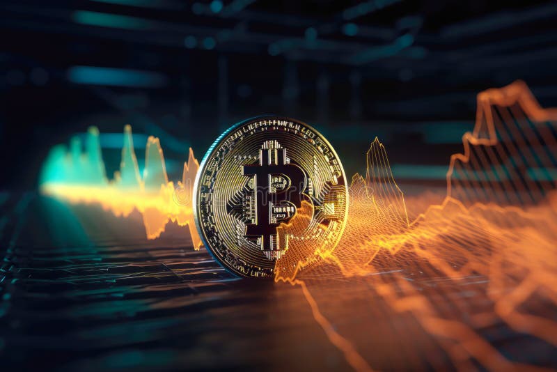 Bitcoin Trading Illustration Stock Illustration - Illustration of ...