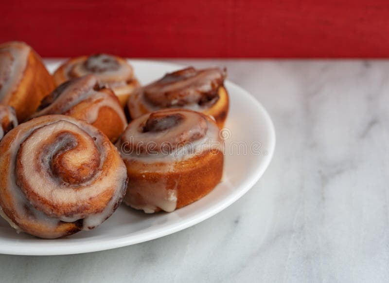 Bite Size Pepperoni Pizza Rolls on White Foam Plate Stock Photo - Image ...