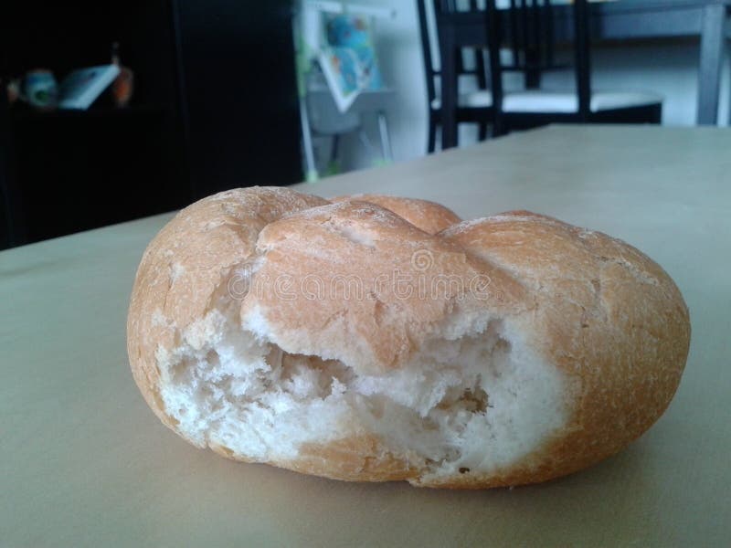 Biten bread stock photo. Image of food, biten, bread - 42713434