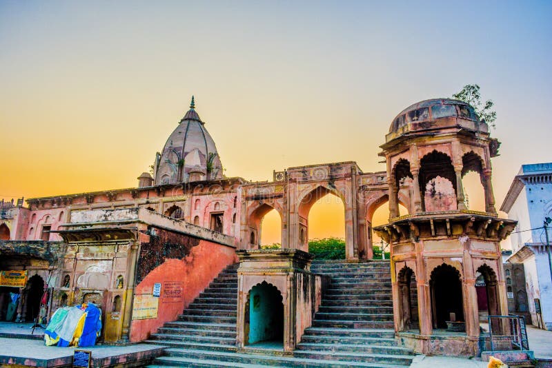 Bithur ganga ghaat stock image. Image of ganga, india - 83839131