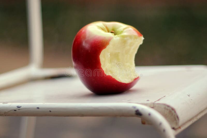 Biting an apple stock image. Image of harvest, gourmet - 34909861
