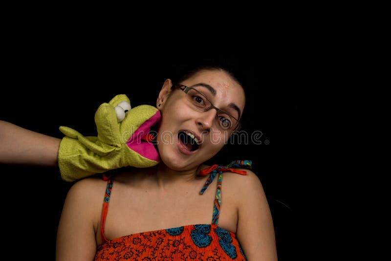 Dog biting hand stock photo. Image of biting, domestic - 31847126